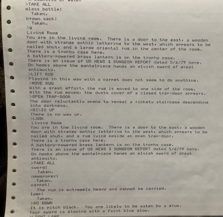 Original Zork source code available – Garry's blog