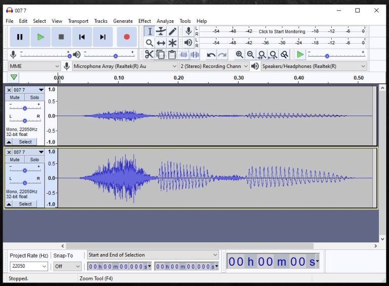 Batch processing files with Audacity – Garry's blog
