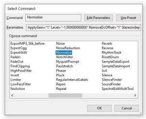 Batch Processing Files With Audacity Garry S Blog