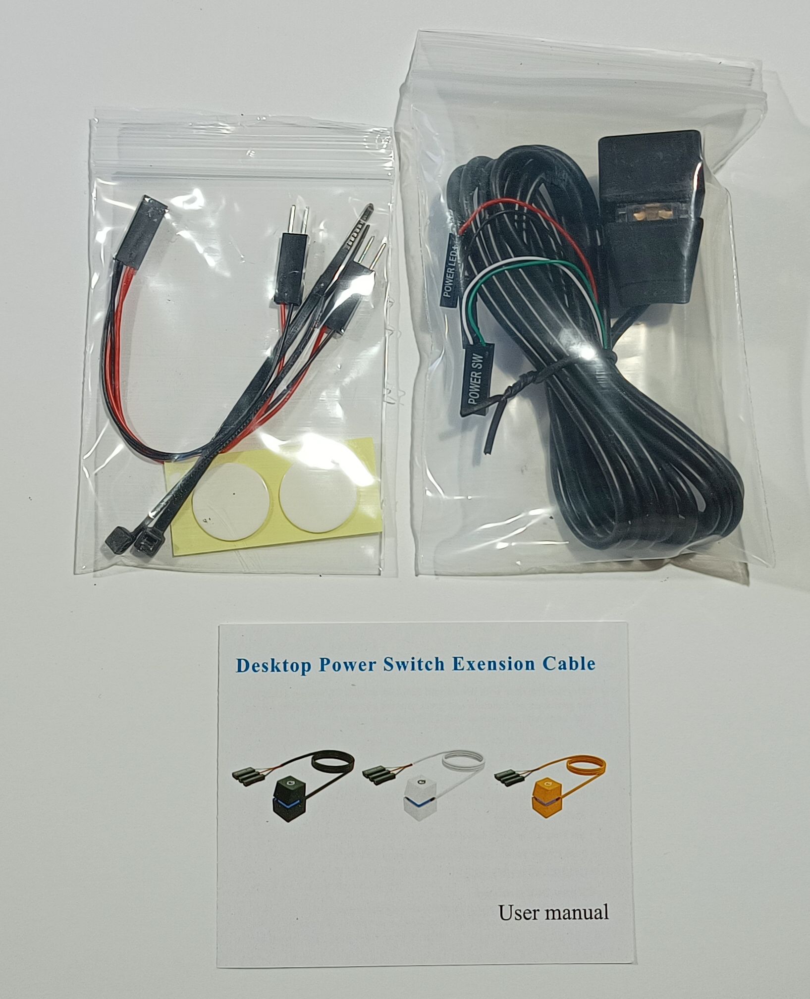 Using an AliExpress external power button for PC – Garry's blog