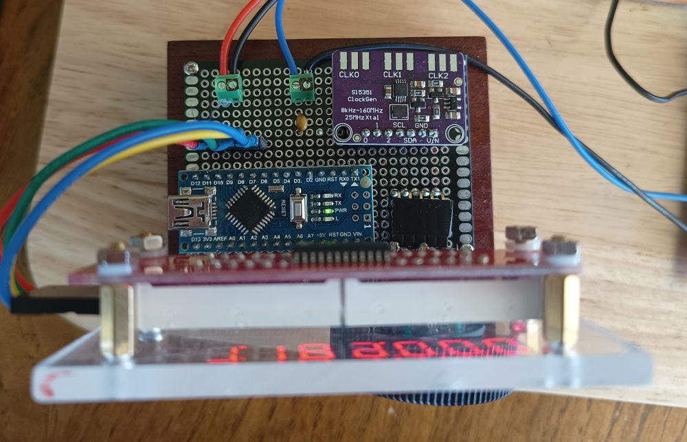 Me and ChatGPT attempt to build a Simple Si5351 VFO for the 40MHz ...