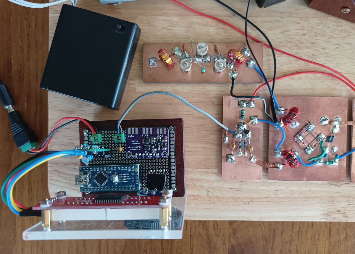 Me and ChatGPT build a Simple Si5351 VFO for the 40MHz Direct ...