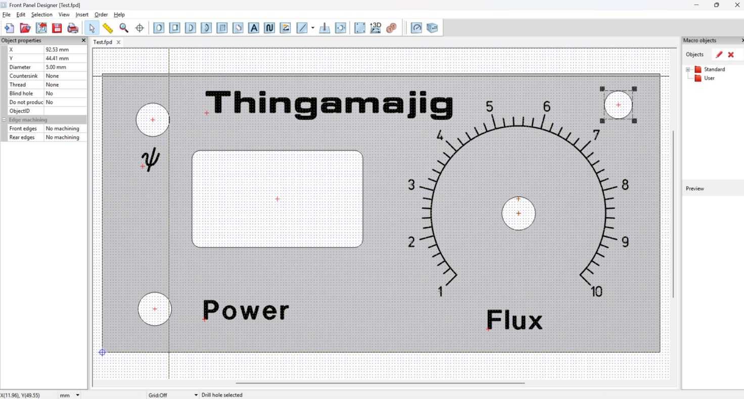 Front Panel Designer: Free Software for Laying Out Project Panels ...